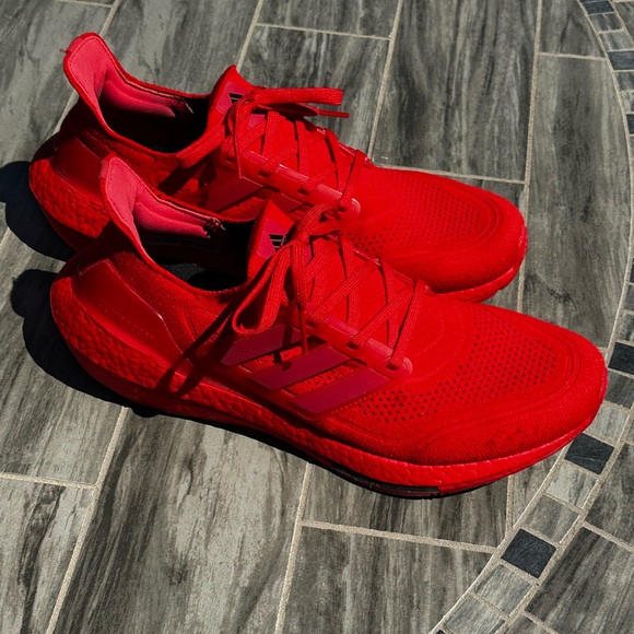 adidas | Shoes | Adidas Ultraboost 2 Vivid Red | Poshmark